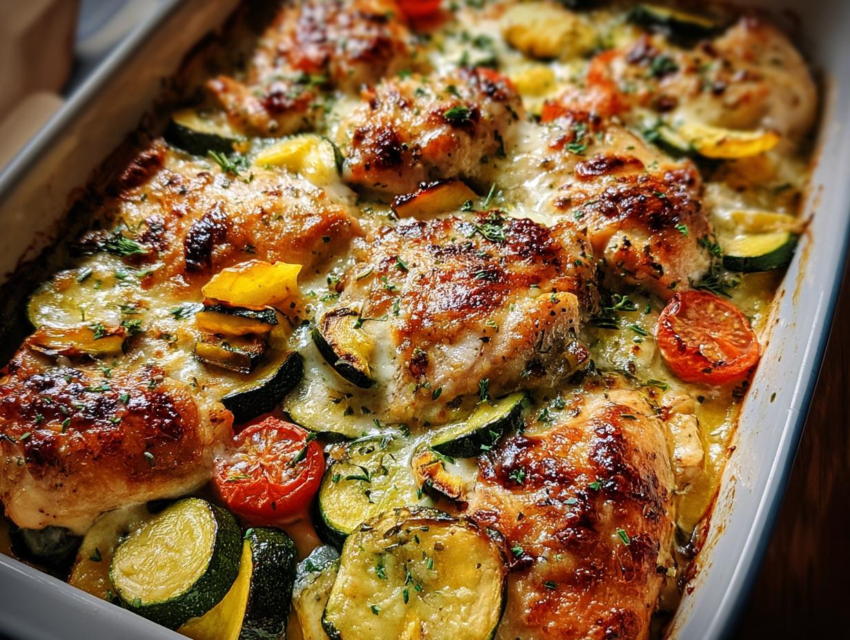 Chicken Zucchini Bake: 3 Tasty Twists - SaRecipes