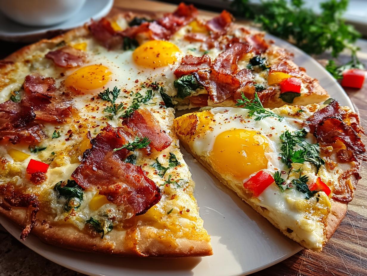 Host Brunch Breakfast Pizza: 4 Amazing Toppings - SaRecipes